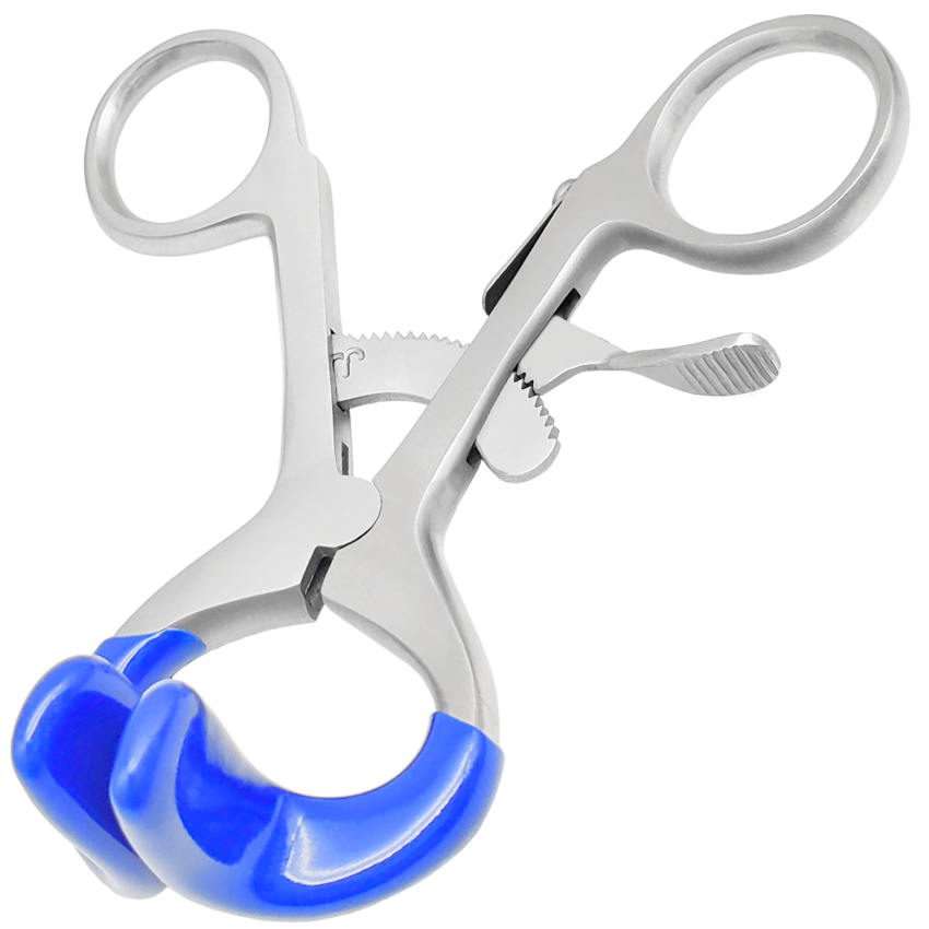 Artman Instruments Dental Molt Mouth Gag with Silicone Pads 4.5" with