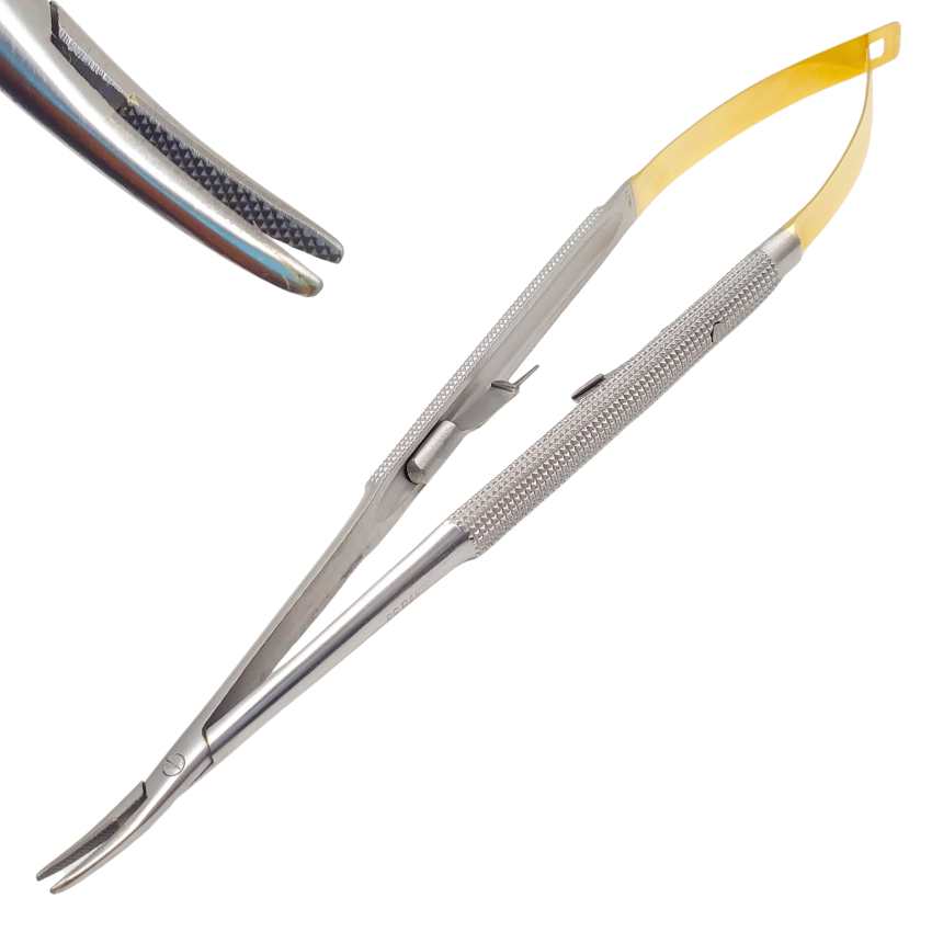 Artman Instruments Castroviejo 7 inches Micro Needle/Suture Holder Dri