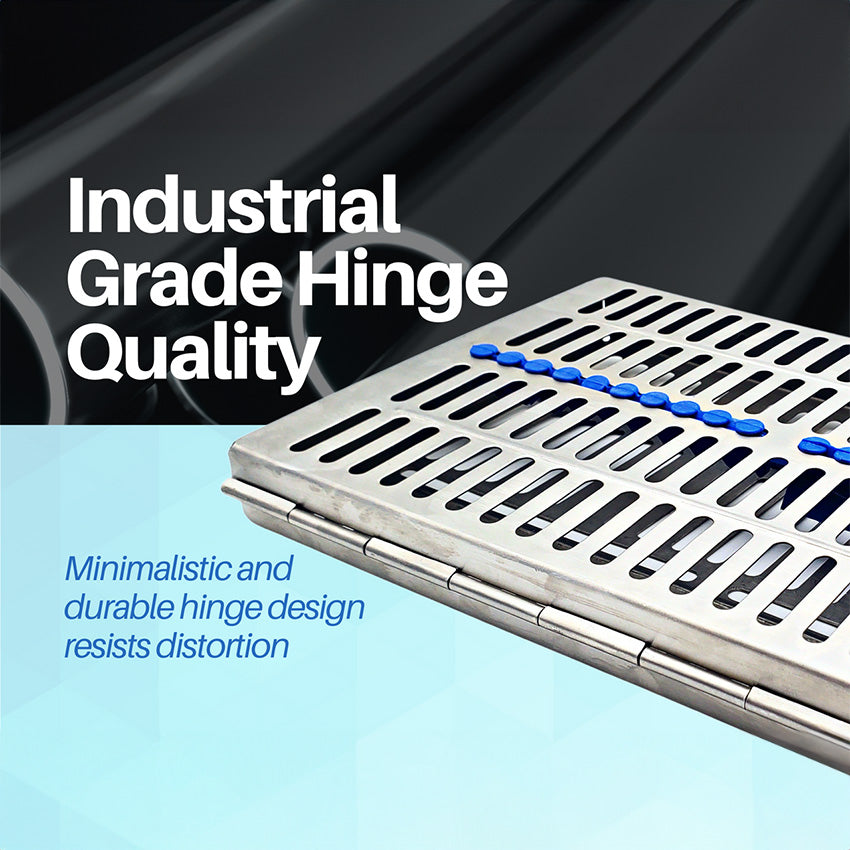 20 Instruments Cassette Rack for Autoclave | Sterilization Tray