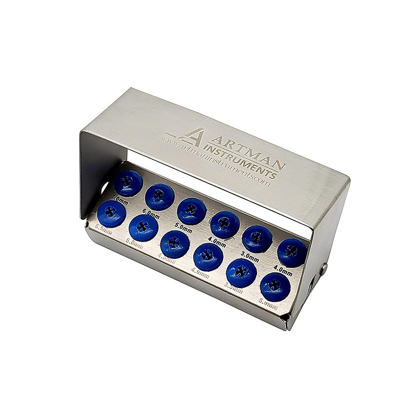 Implants Drill Organizer Bur Block Rack Holder Stand for Sterilization