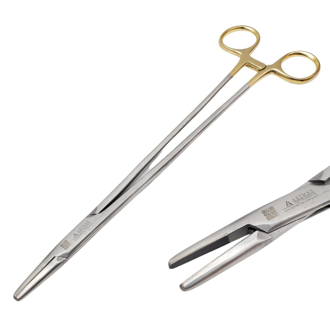 Mayo Hegar Needle Holder Tungsten Carbide (6” 10” 12”) Surgical Needle ...