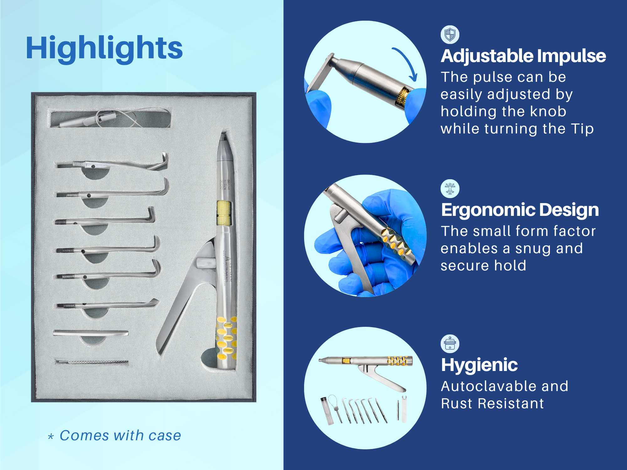 Automatic Dental Crown & Bridge Remover | Implant Denture Removal Tool ...
