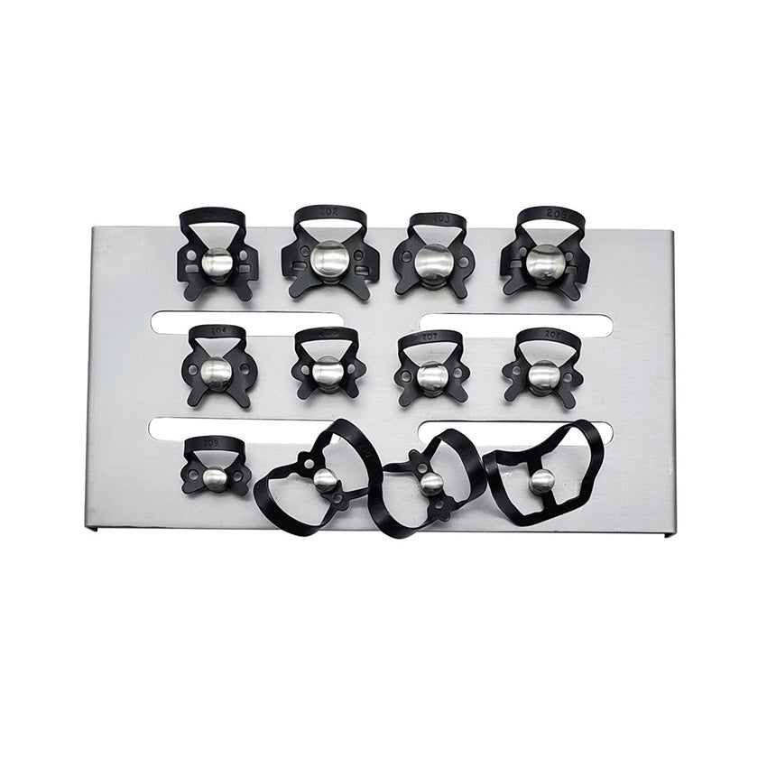 Rubber Dam Clamps Set with Rack | Artman Instruments