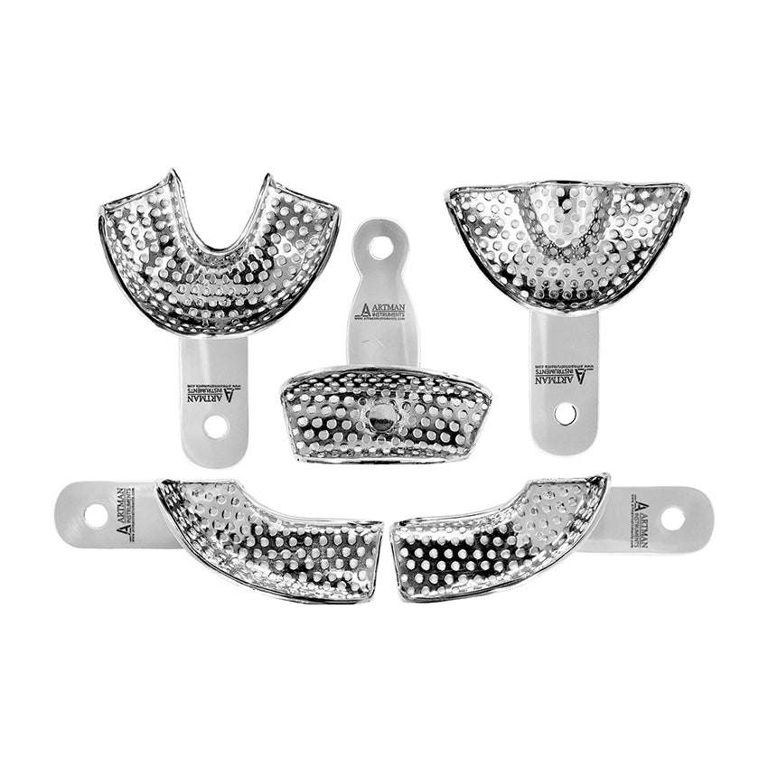 Anti Gag Reflex Partial Dental Impression Trays 5pcs ARTMAN – Artman ...