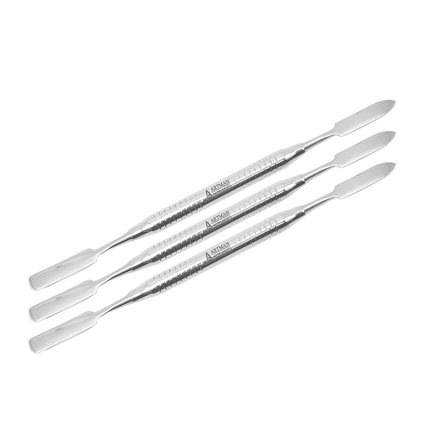 Cement Mixing Spatula Dual Ended Silver Chrome Finish Set of 3 ARTMAN ...