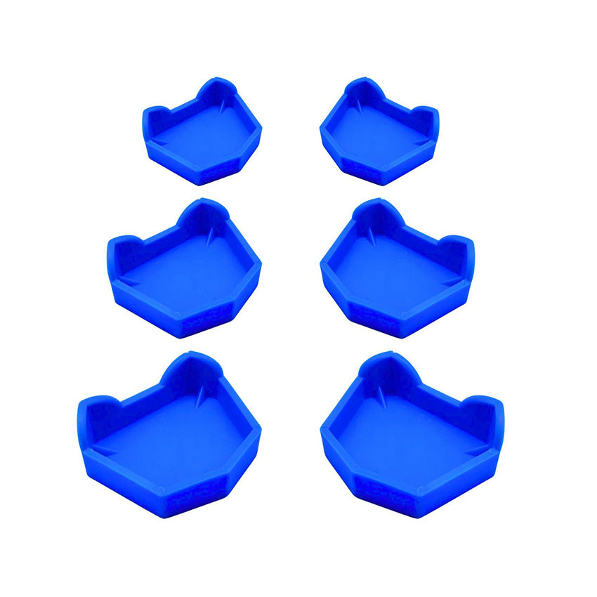 Dental Base Forming Kit, 6 Pcs Casting Trimming Dental Impression Tray ...