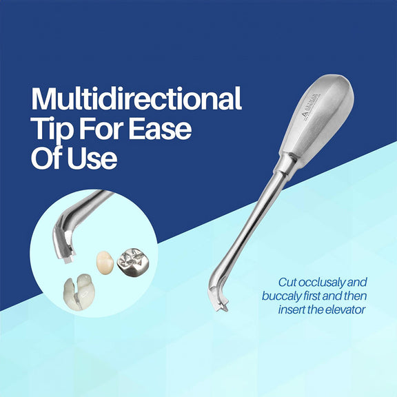 Dental Crown Splitter & Remover Elevator - Professional Surgical Tool ...