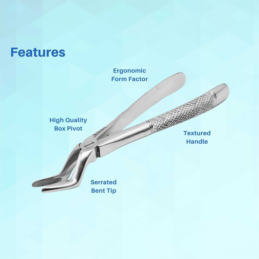 Dental Extraction Forceps (Upper Bayonet for Roots) #51
