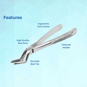 Dental Extraction Forceps (Upper Bayonet for Roots) #51