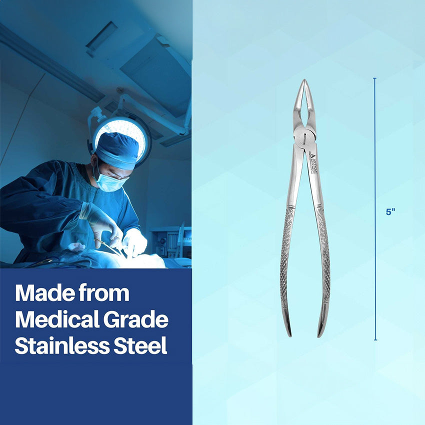 Dental Extraction Forceps (Upper Bayonet for Roots) #51