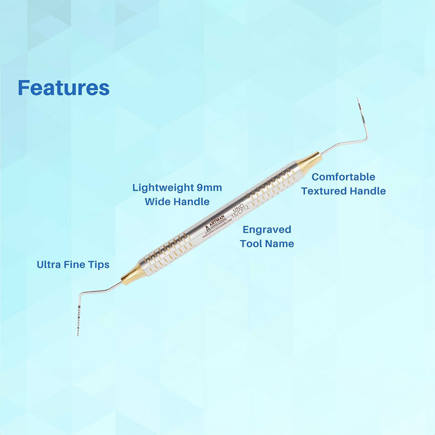 Dental Hygienist Instruments Tool Kit | Professional Cleaning Set | Artman