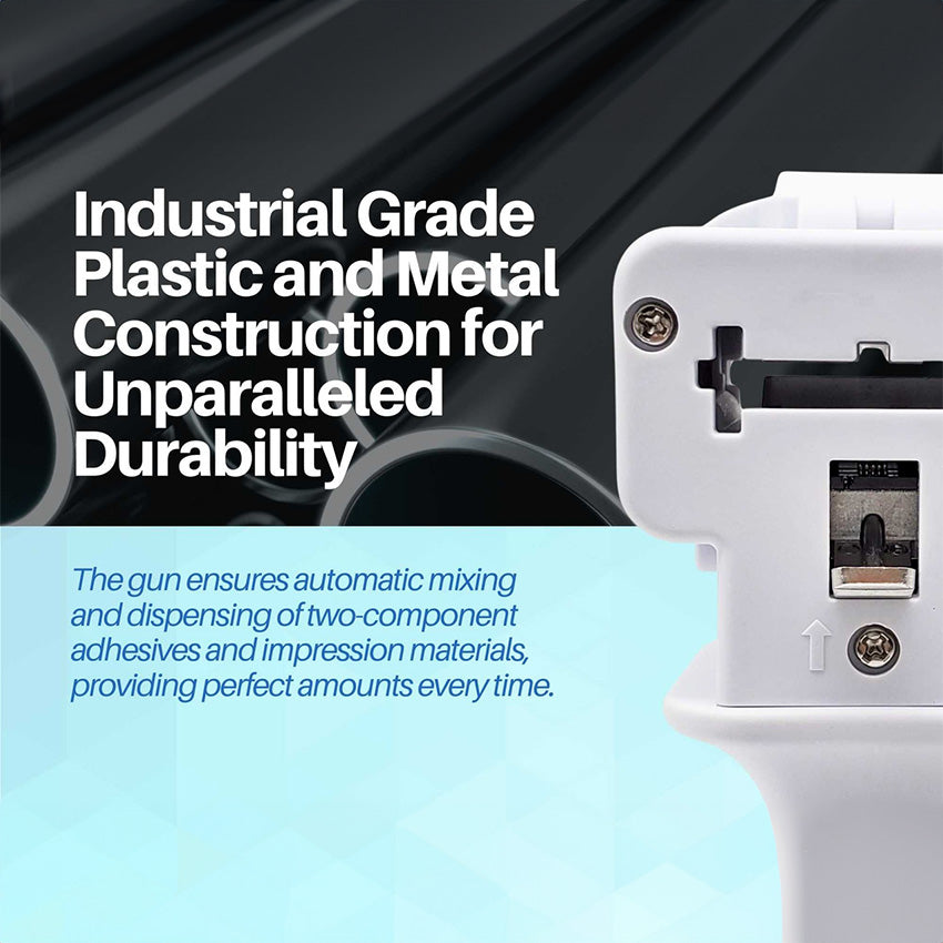 Dispenser Gun, 50ml Dispensing Gun Kit Impression Mixing Dispensing Di