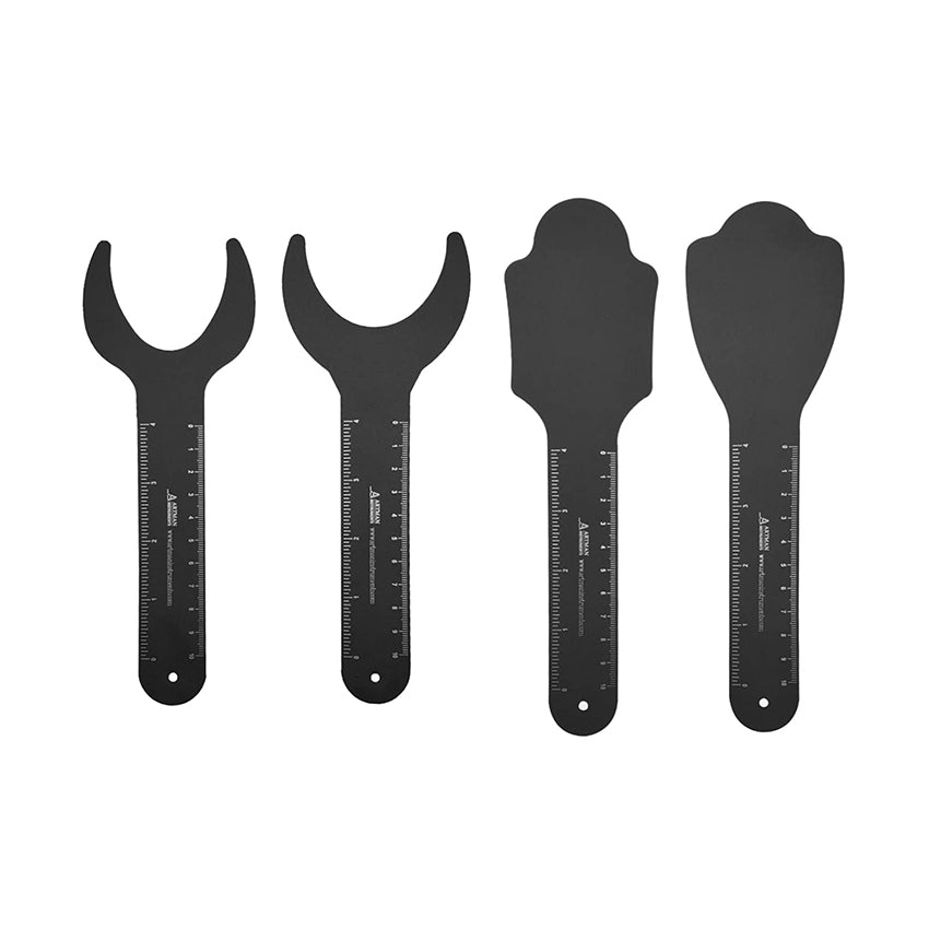 Dental Photography Black Contrasting Screens Set of 4 C4A, C4B, C4C, C