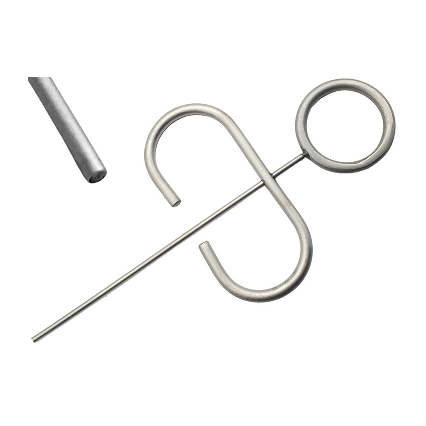 MTA Cement Filling Endodontic Applicator & Plugger Straight 1.0 mm ope