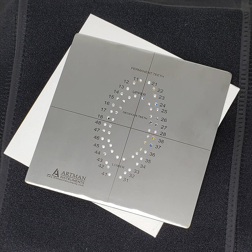Rubber Dam Template for Hole Punching ARTMAN – Artman Instruments