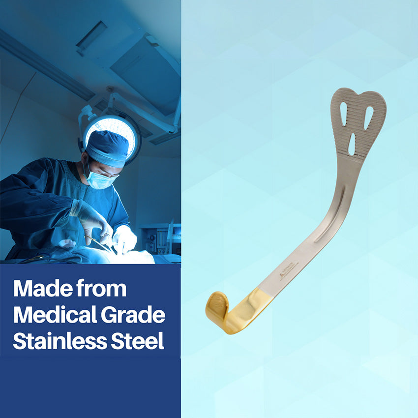 Weider Cheek & Tongue Retractor – Stainless Steel Dental Retractor ...